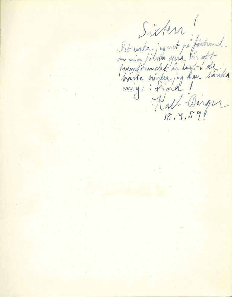 Score from Aniara - Bonniers Konsthall